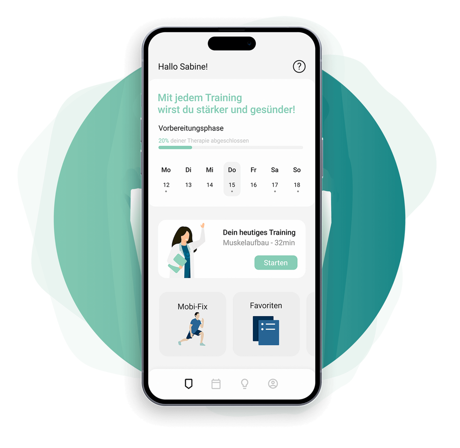 eCovery - Hüft-TEP Therapie