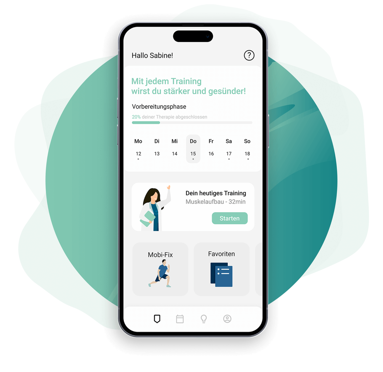 eCovery - Knie-TEP Therapie