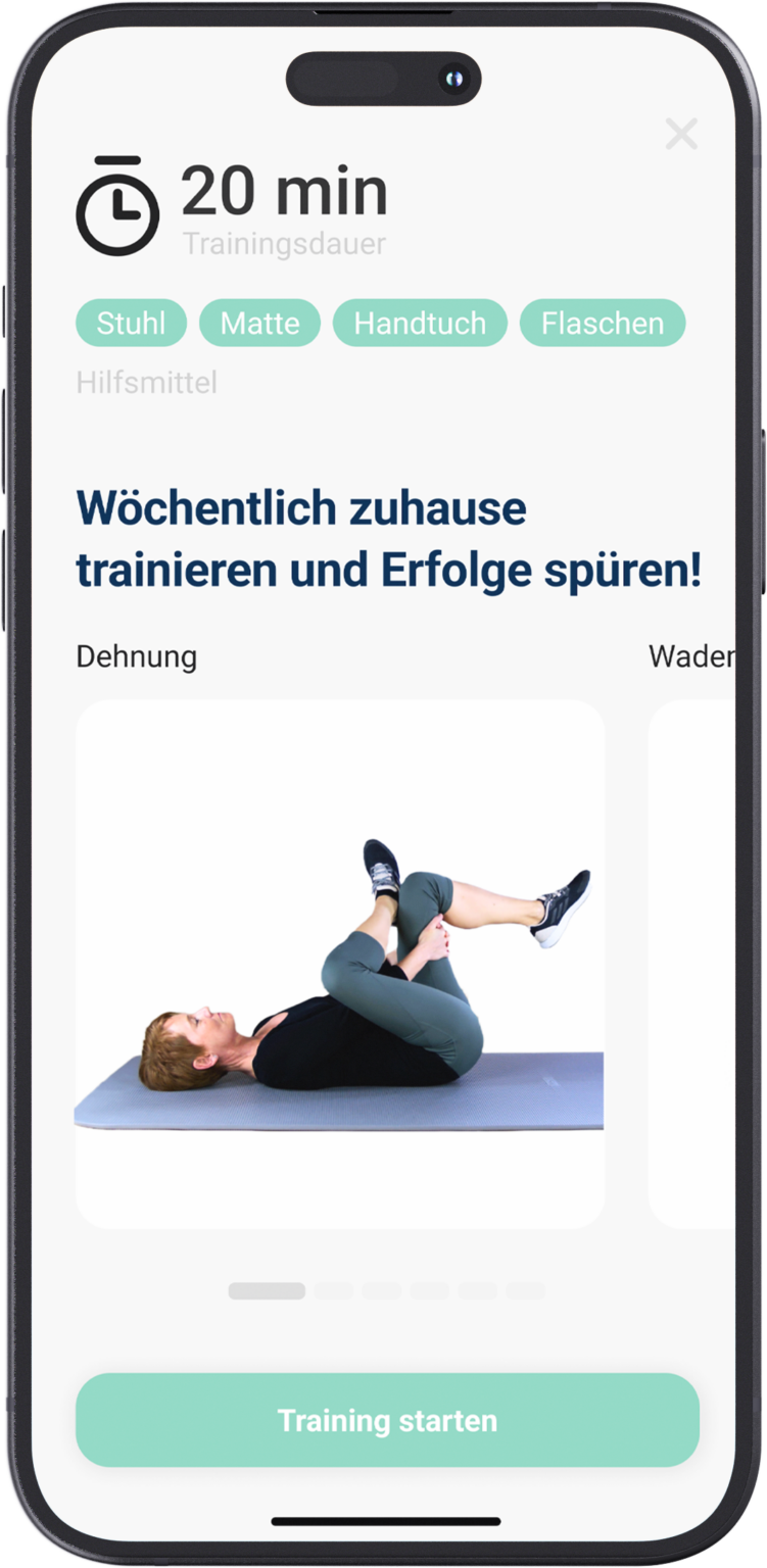 App auf Rezept bei Rückenschmerzen | eCovery